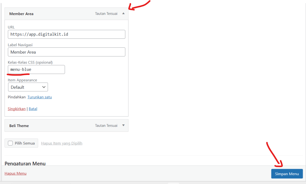 Menambahkan Warna Custom Pada Menu Navbar Raylight – Digitalkit ...